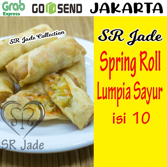 Jual Lumpia Sayur Spring Roll Lumpia Goreng Dimsum Lumpia | Shopee ...