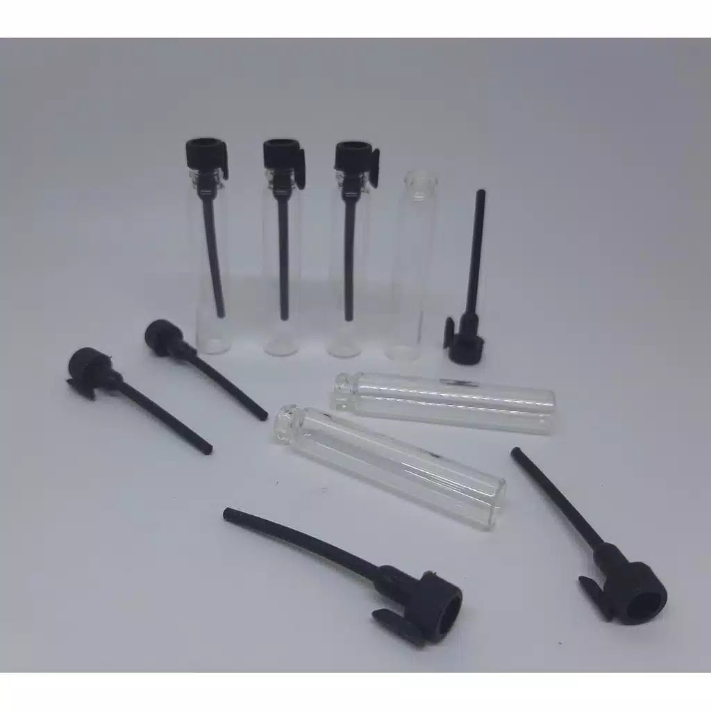 Jual LIDIIIIIIII PER 10pcs BOTOL TESTER LIDI KACA BOTOL SEMPEL STIK 2 ...