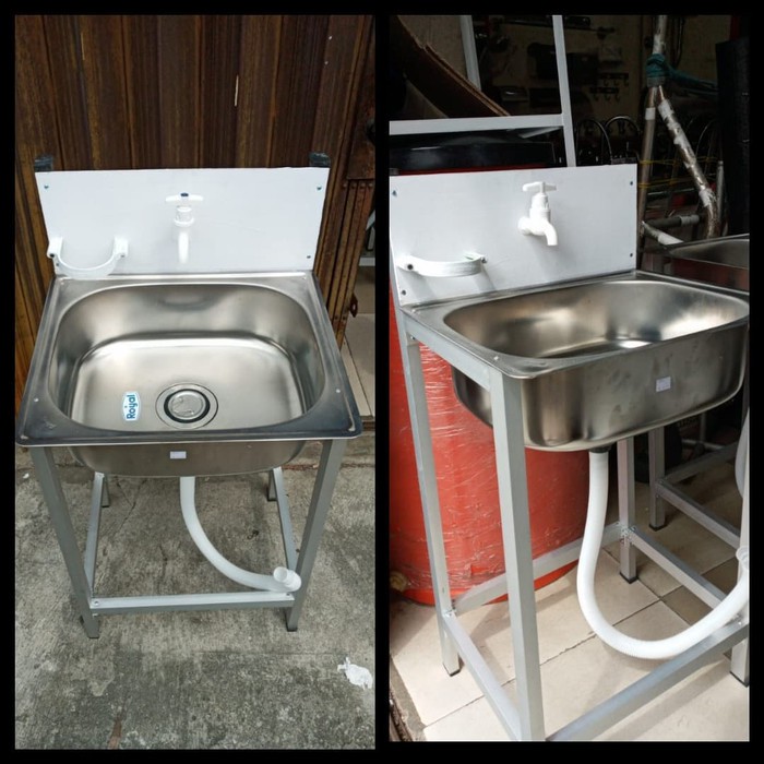 Jual kitchen zink royal bak cuci piring pake kaki type 5 | Shopee Indonesia