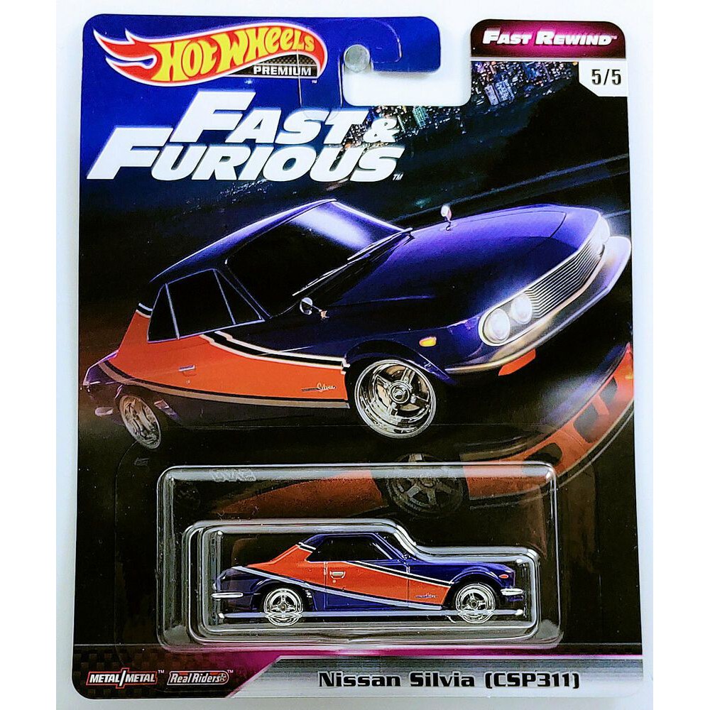 Jual Diecast Hot Wheels FAST REWIND NISSAN SILVIA CSP311 (CSP311) BLUE ...