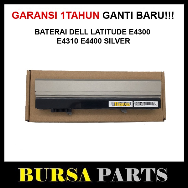 Jual BATERAI DELL Latitude E4300 E4310 E4400 SILVER | Shopee Indonesia