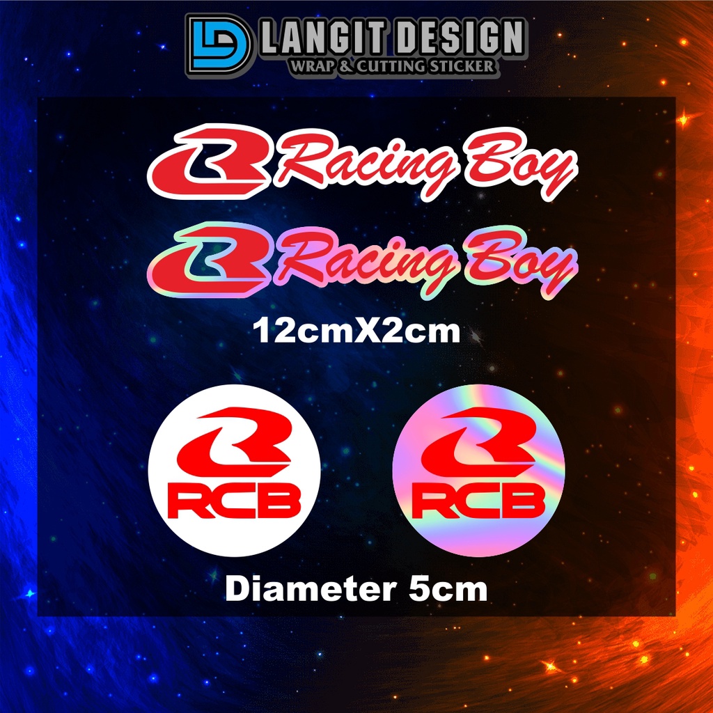 Jual stiker rcb racing boy | Shopee Indonesia