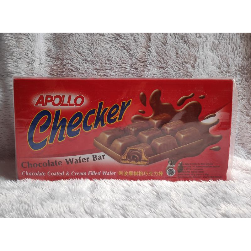 Jual Apollo Checker Chocolate Wafer Bar | Shopee Indonesia