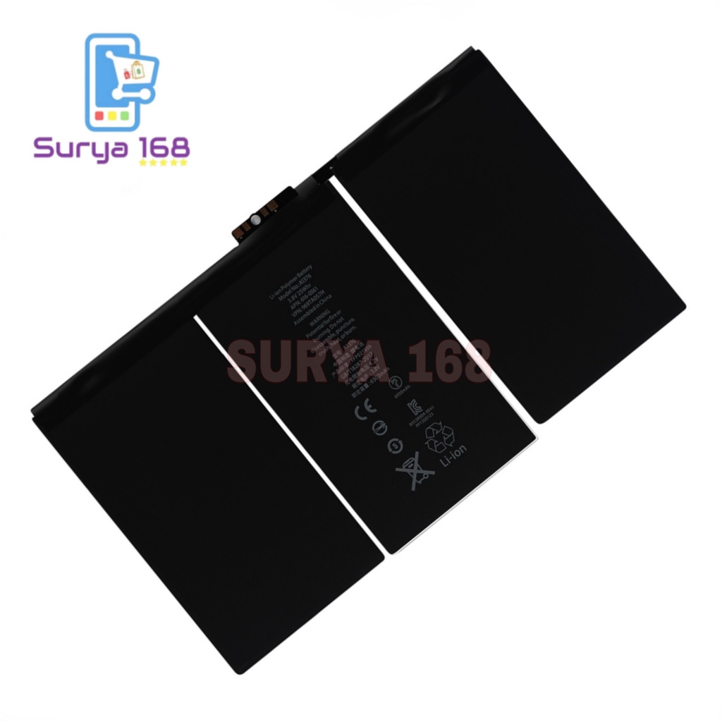 Jual BATTERY BATERAI BATTERE BATRE I-PAD 2 A1395 / A1396 / A1397 | Shopee Indonesia