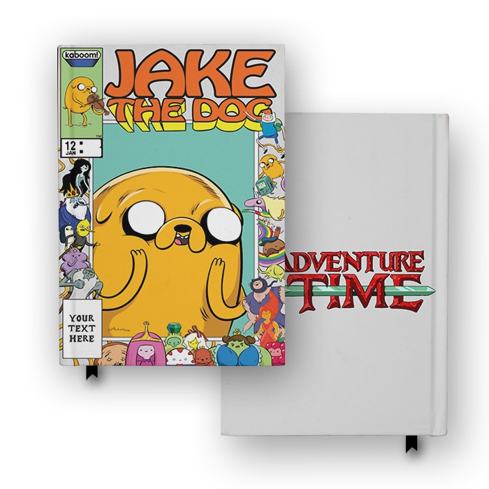 Jual Buku Catatan Adventure Time Jake Cover Hardcover Diary Notebook ...