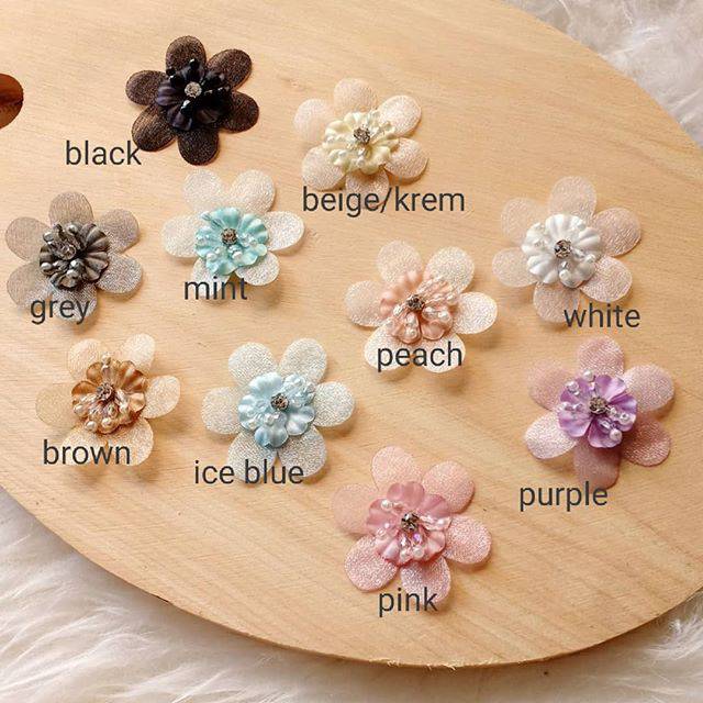 Jual Bunga korea handmade, bunga payet | Shopee Indonesia