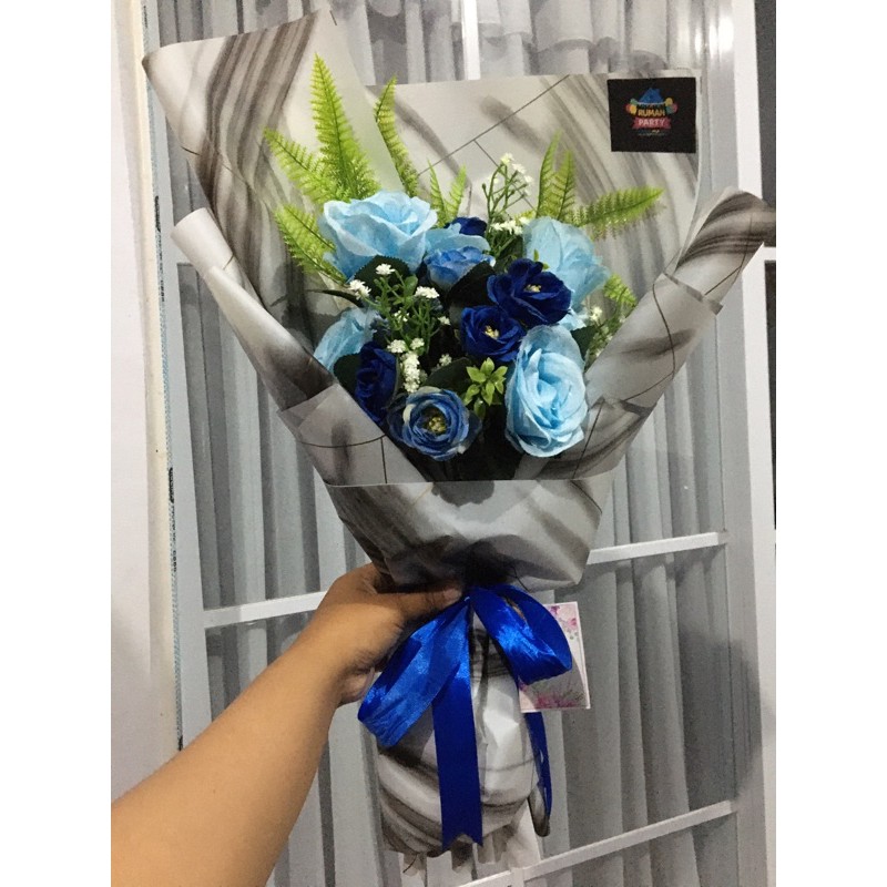 Jual Kertas cellophane pembungkus buket bunga & snack | Shopee Indonesia