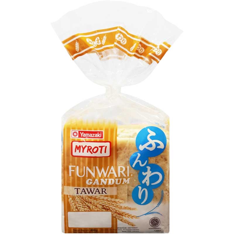 Jual MYROTI Roti Tawar Funwari Gandum 8 S | Shopee Indonesia