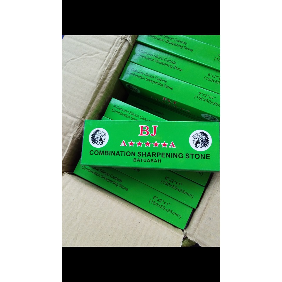 Jual BJ combination sharpening stone Batu Asah/ Pengasah Pisau 6 ...
