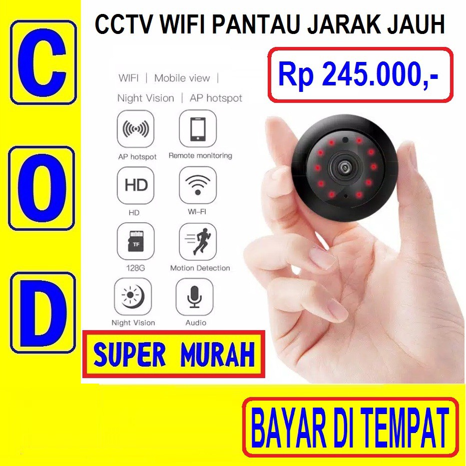 Jual 42N CCTV MINI Kamera Cctv Mini1080p Pantau Jarak Jauh Menggunakan ...