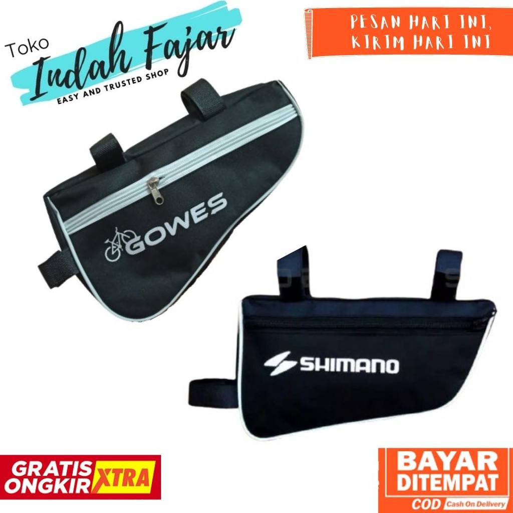 Jual Tas Sepeda Frame MTB dan Roadbike (Double Place) | Shopee Indonesia