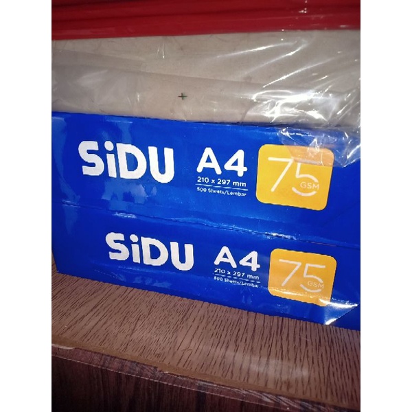 Jual Kertas HVS A4 75 Sidu | Shopee Indonesia