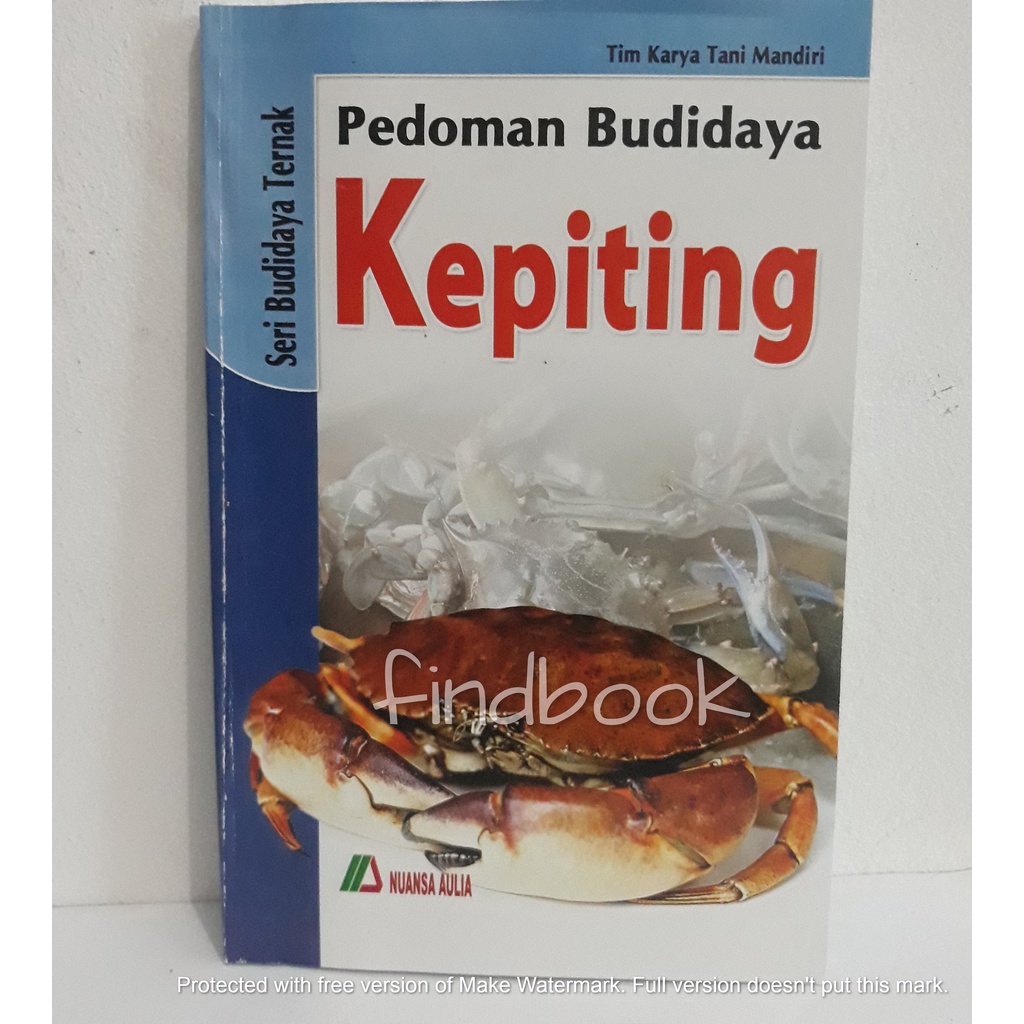 Jual Seri Budidaya Ternak: Pedoman Budidaya Kepiting | Shopee Indonesia