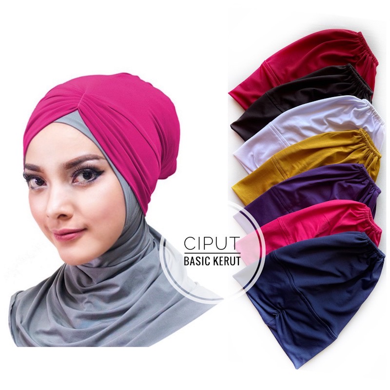 Jual ciput kerut inner hijab | Shopee Indonesia