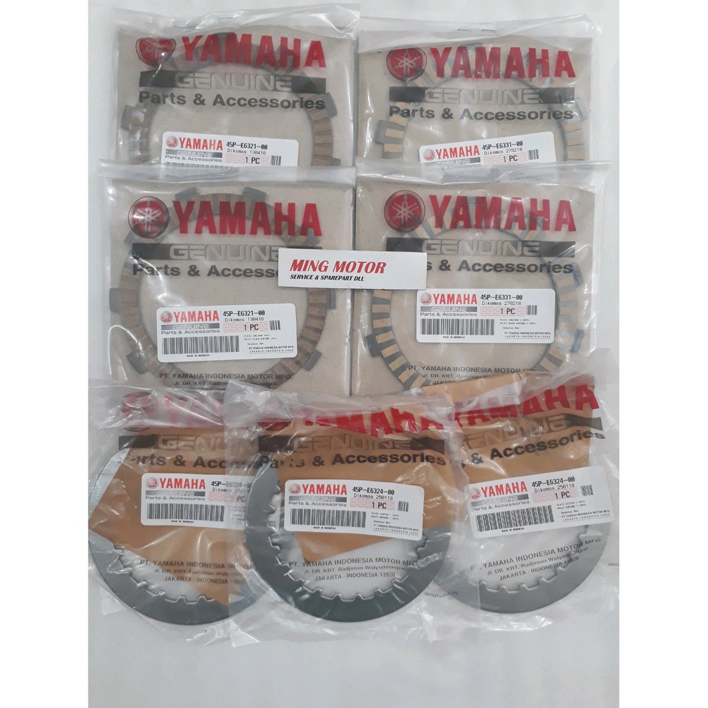 Jual Kampas Kopling R 15 Byson Set plus plat gesek 45P Asli Yamaha Terbaik | Shopee Indonesia