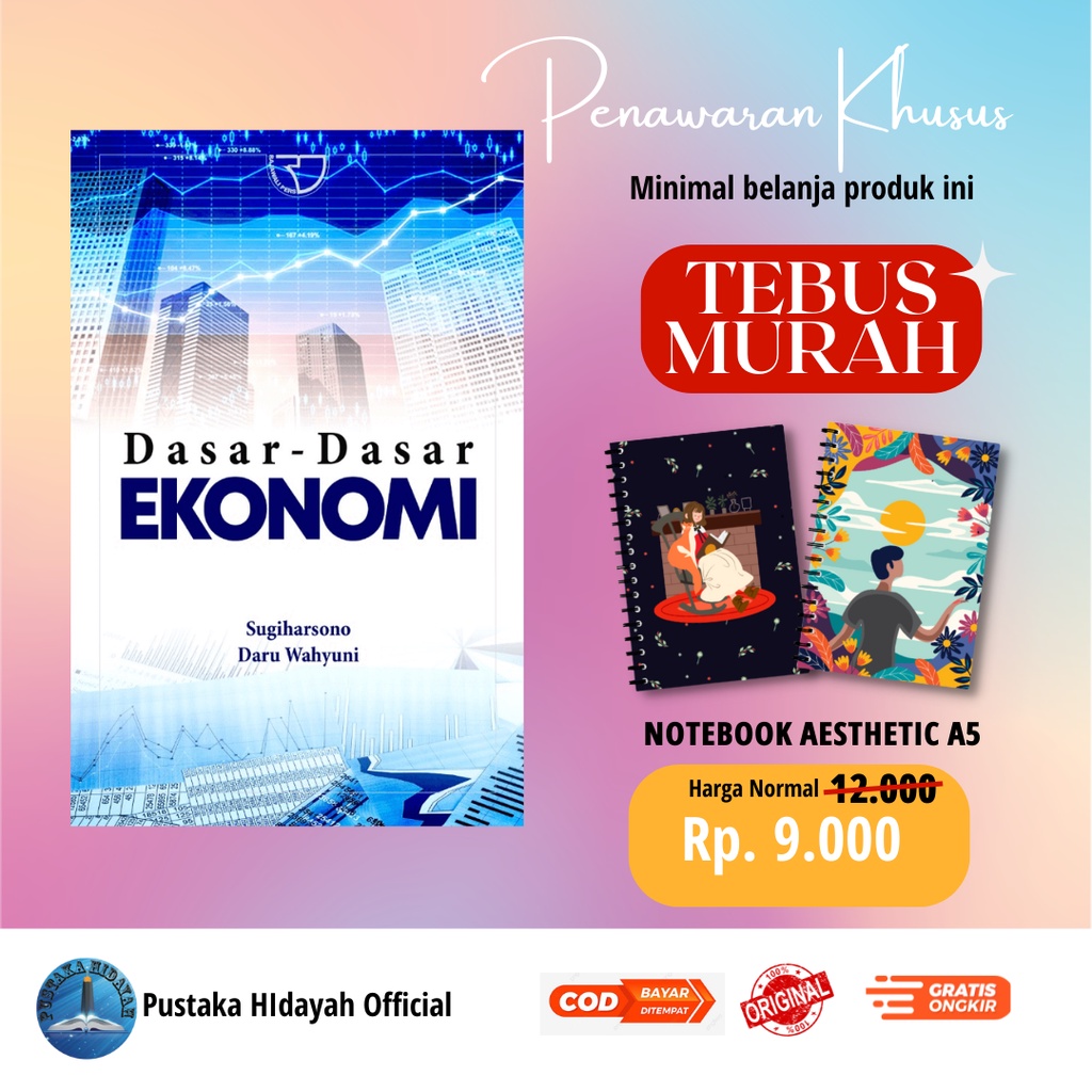 Jual Dasar-dasar Ekonomi – Sugiharsono & Daru Wahyuni | Shopee Indonesia