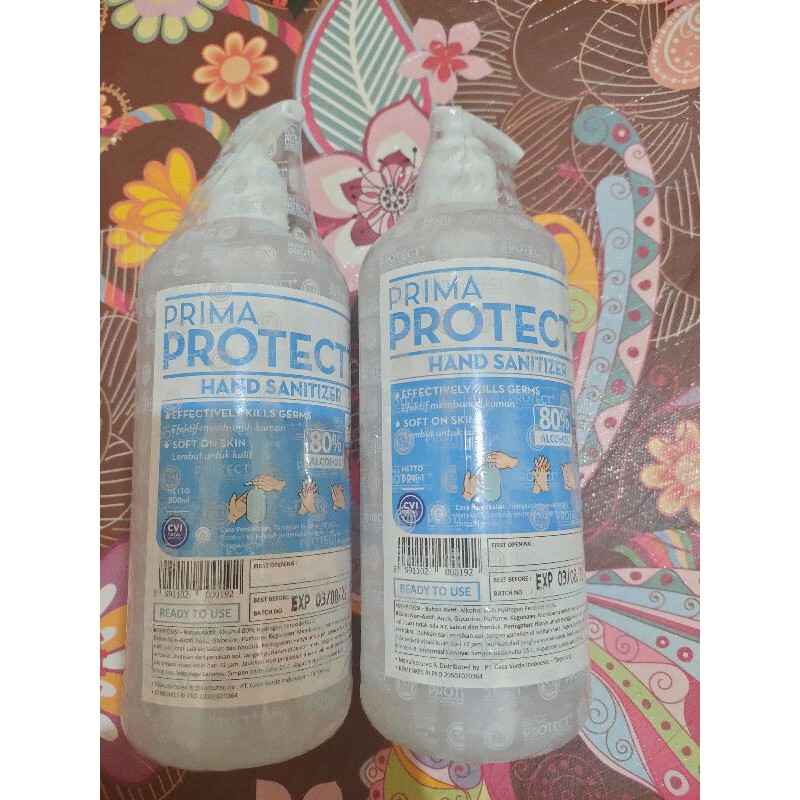 Jual Hand Sanitizer Prima Protect 500ml | Shopee Indonesia