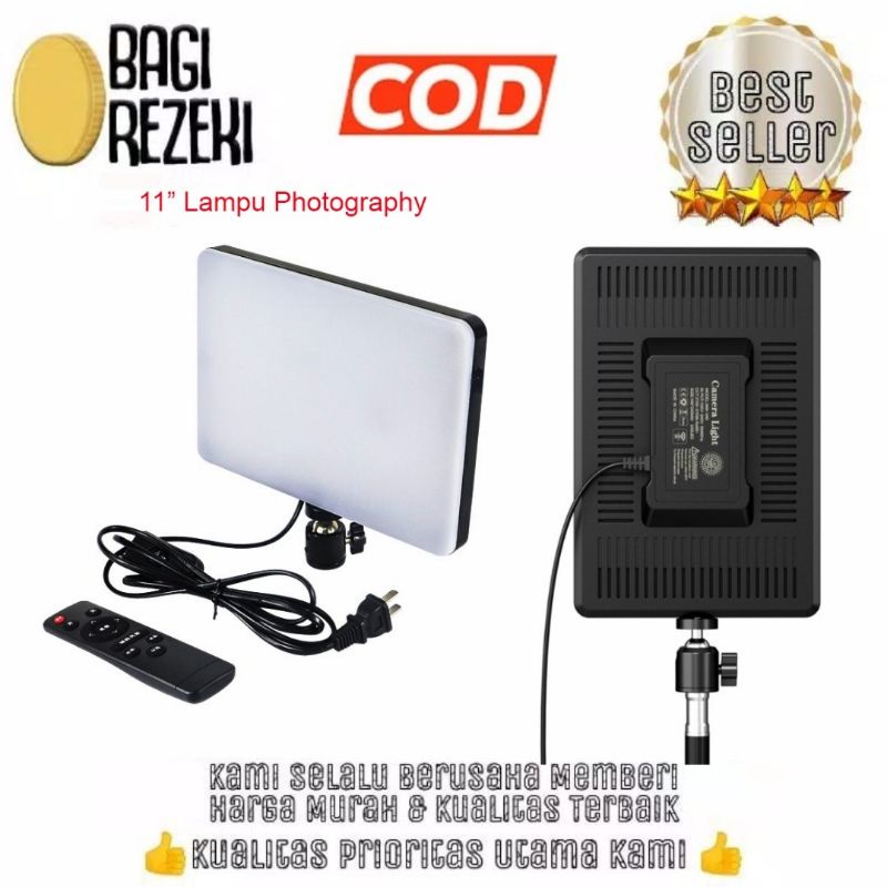 Jual Penerangan Cahaya Lampu Flash LED 11 Inch Lampu Studio Photography ...