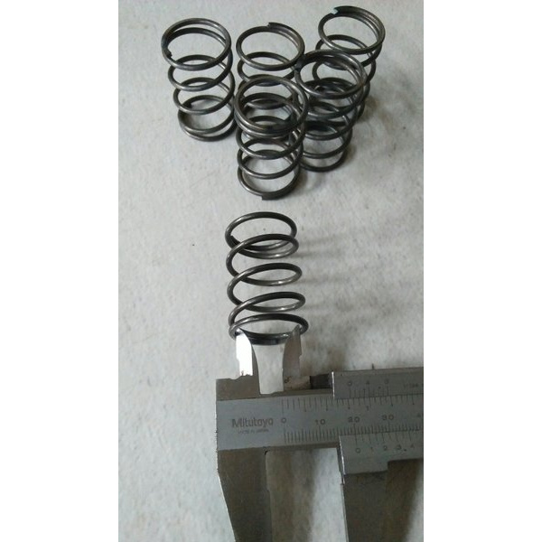 Jual spring tekan baja 2 mm diameter dalam 20 mm diameter luar 24 mm ...