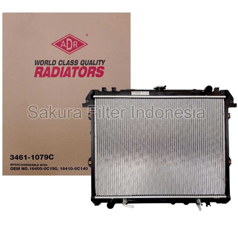 Jual ADR Radiator Fortuner Matic (2011) Bensin 3461-1079C | Shopee ...
