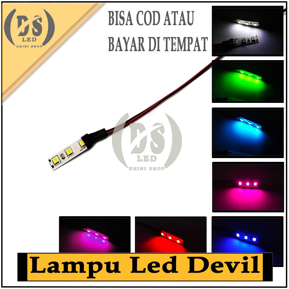 Jual Lampu Led Devil 3Mata / Led Devil Eye (Satuan) | Shopee Indonesia