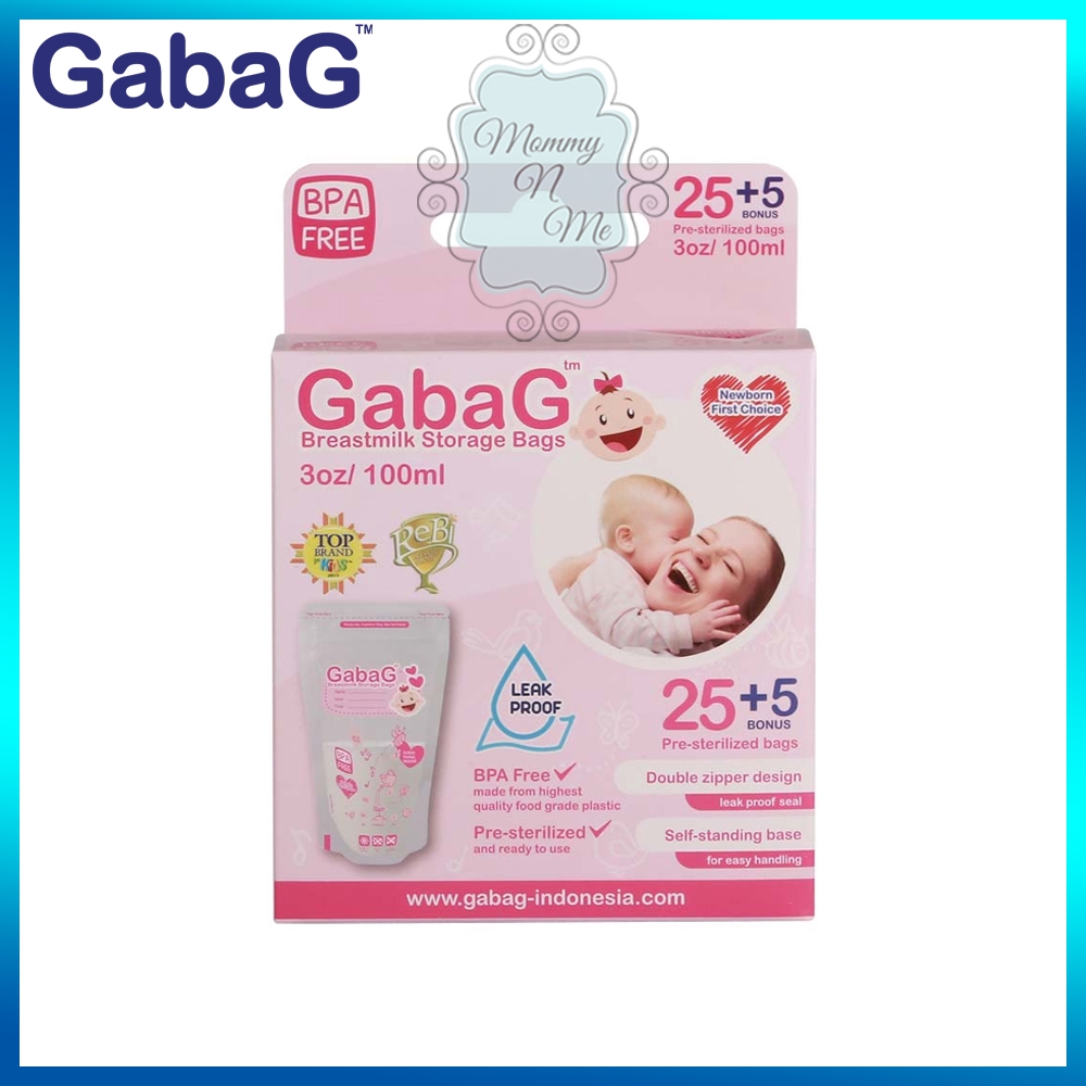 Jual MOMMYNME GABAG KOLIBRI SMART BREASTMILK STORAGE BAG 120 150 180ml ...