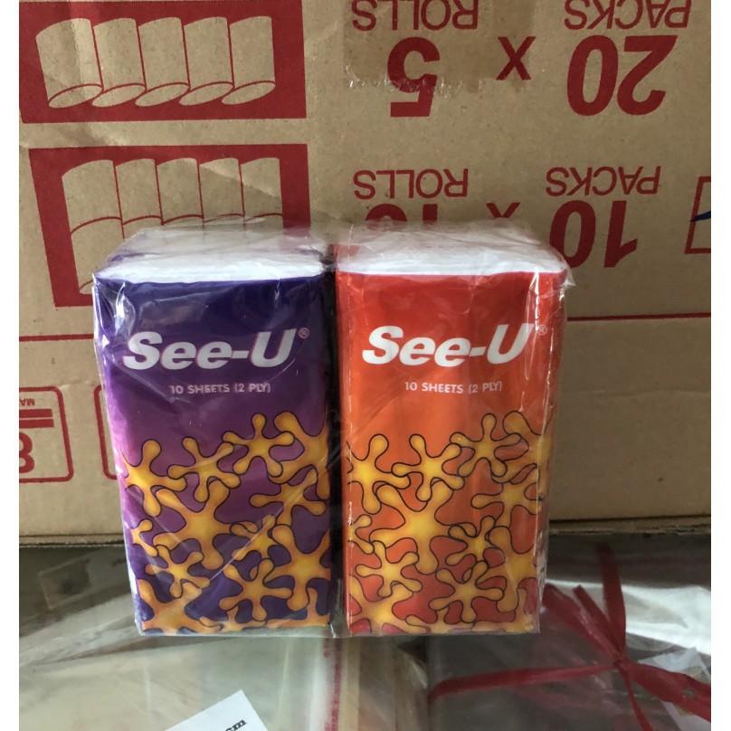 Jual SALE!!! TISSUE SEE YOU POCKET/TISU MINI PACK 2 PLY ISI 12 LEMBAR ...