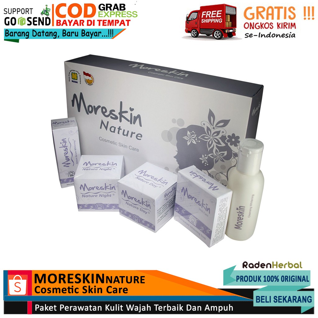 Jual Paket Moreskin Nature Produk Nasa Original | Shopee Indonesia