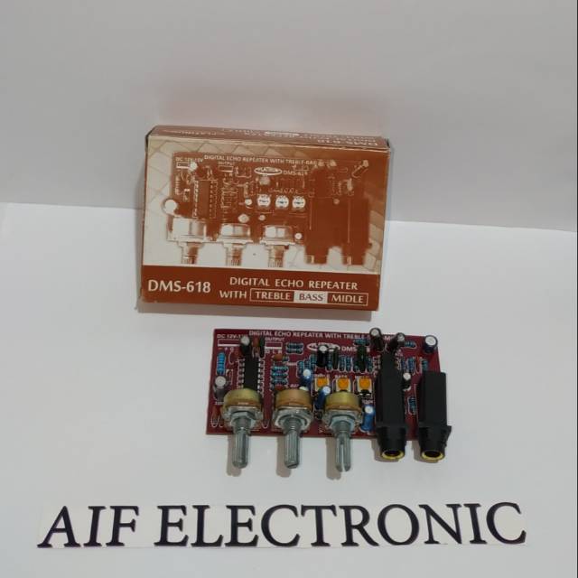 Jual Kit Tone Control Digital Echo 2 mic DMS-618 | Shopee Indonesia