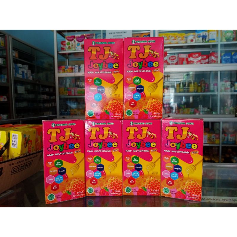 Jual MADU TJ JOYBEE RASA STROWBERRY | Shopee Indonesia