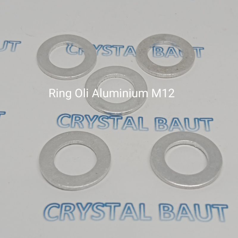 Jual Ring Oli Aluminium M12 atau Buat Baut Kunci 17 | Shopee Indonesia