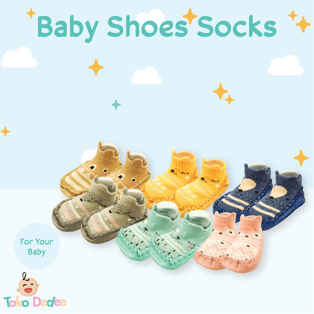 Jual Sepatu Bayi Prewalker Kaos Kaki Anak Lucu Import / Kaos Kaki Bayi ...