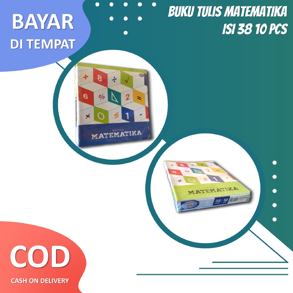 Jual Buku Tulis Matematika Isi 38 Lembar 1 Pack | Shopee Indonesia