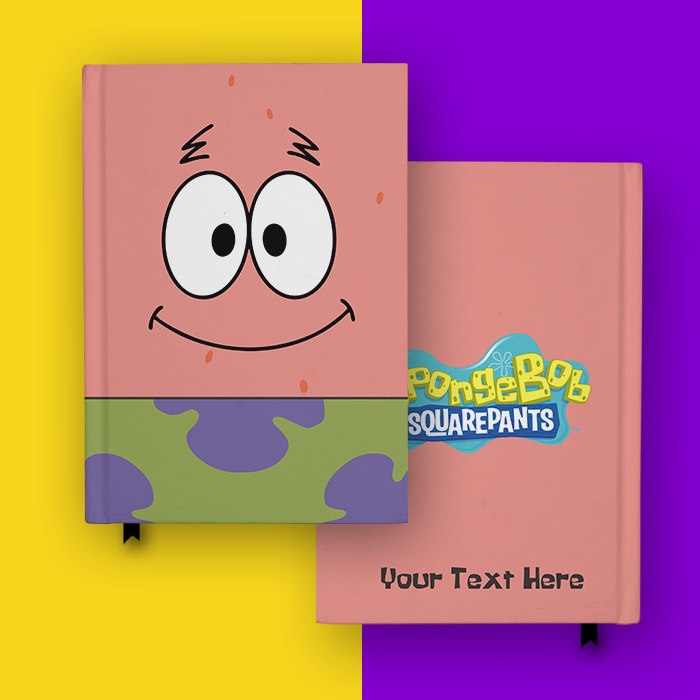 Jual Notebook Patrick Star Spongebob Hardcover Buku Tulis Catatan ...