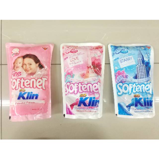 Jual Softener So Klin 820ML kemasan refill | Shopee Indonesia