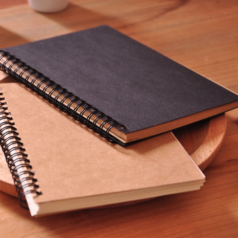 Jual Notebook A5 Vintage Aesthetic / Sketchbook / Transparant ...