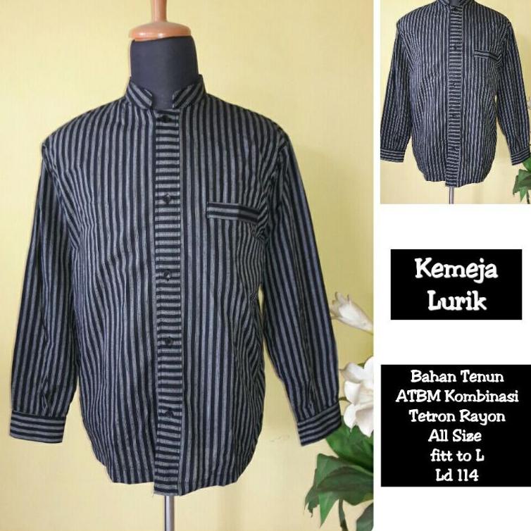 Jual Muraaaahh BAJU ADAT KEMEJA LURIK BAJU ADAT JAWA BAJU TRADISIONAL ...