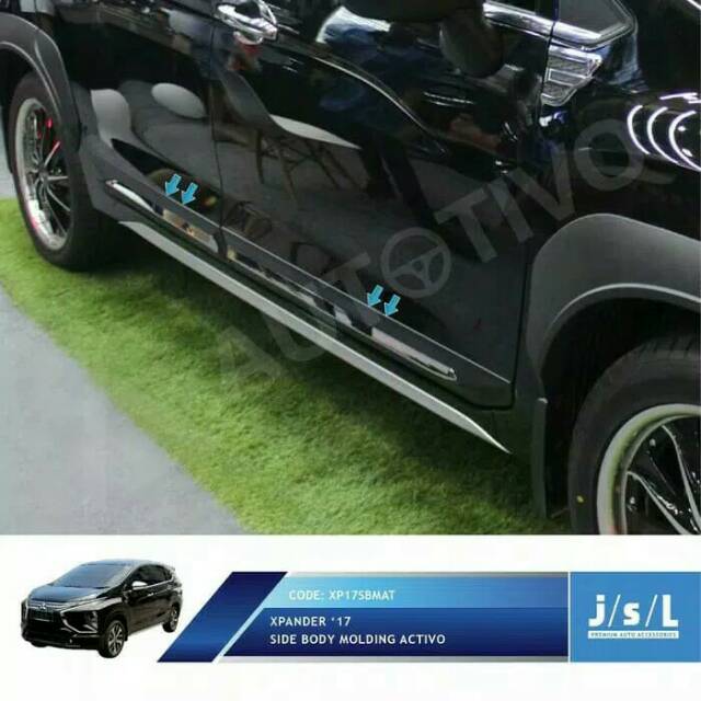 Jual List Body Xpander / Side Body Molding Xpander Model Activo ...