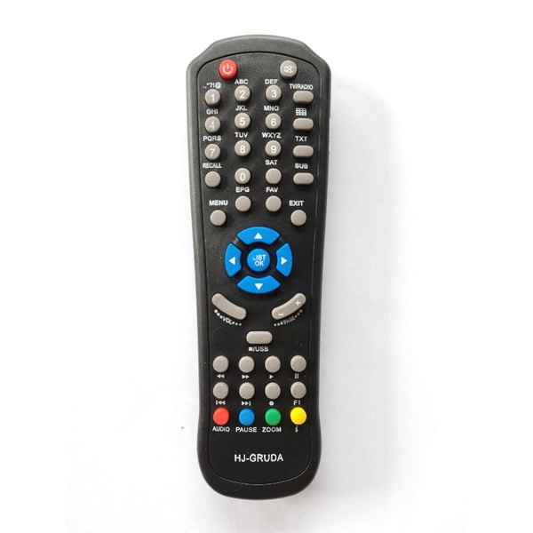 Jual REMOT / REMOTE RECEIVER NEX PARABOLA MOLA TV KUNING / HITAM ...