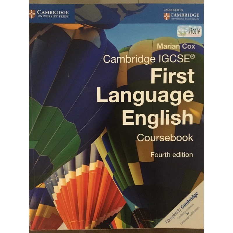 Jual CAMBRIDGE IGCSE FIRST LANGUAGE ENGLISH COURSEBOOK | Shopee Indonesia