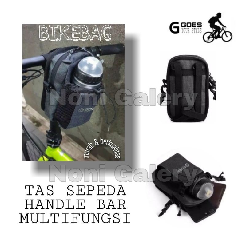 Jual Tas sepeda/Tas sepeda lipat depan/Tas MULTIFUNGSI handlebar ...