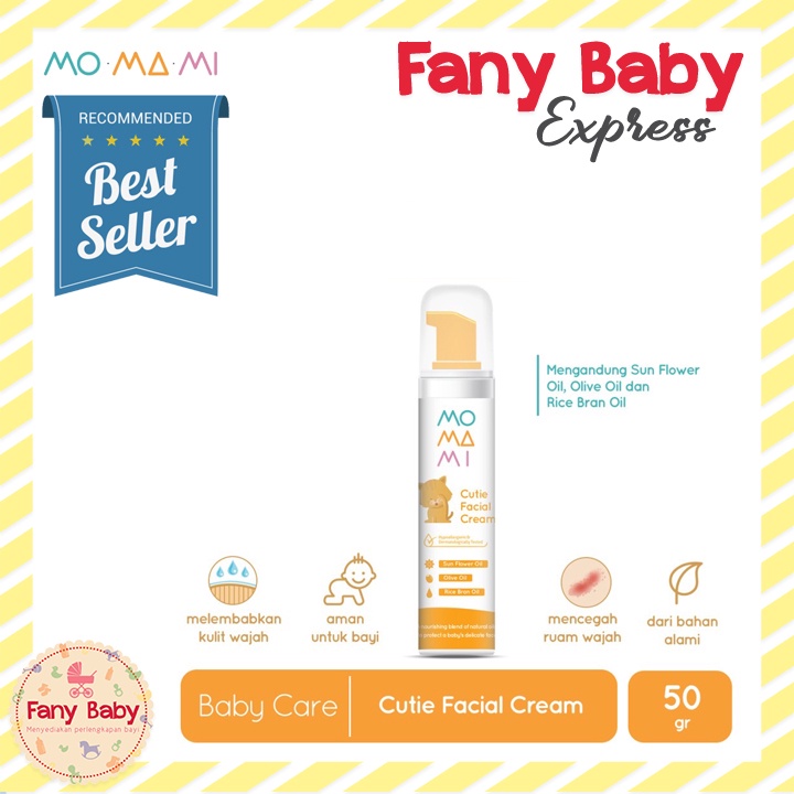 Jual MOMAMI CUTIE FACIAL CREAM 50GR - MMM034 | Shopee Indonesia