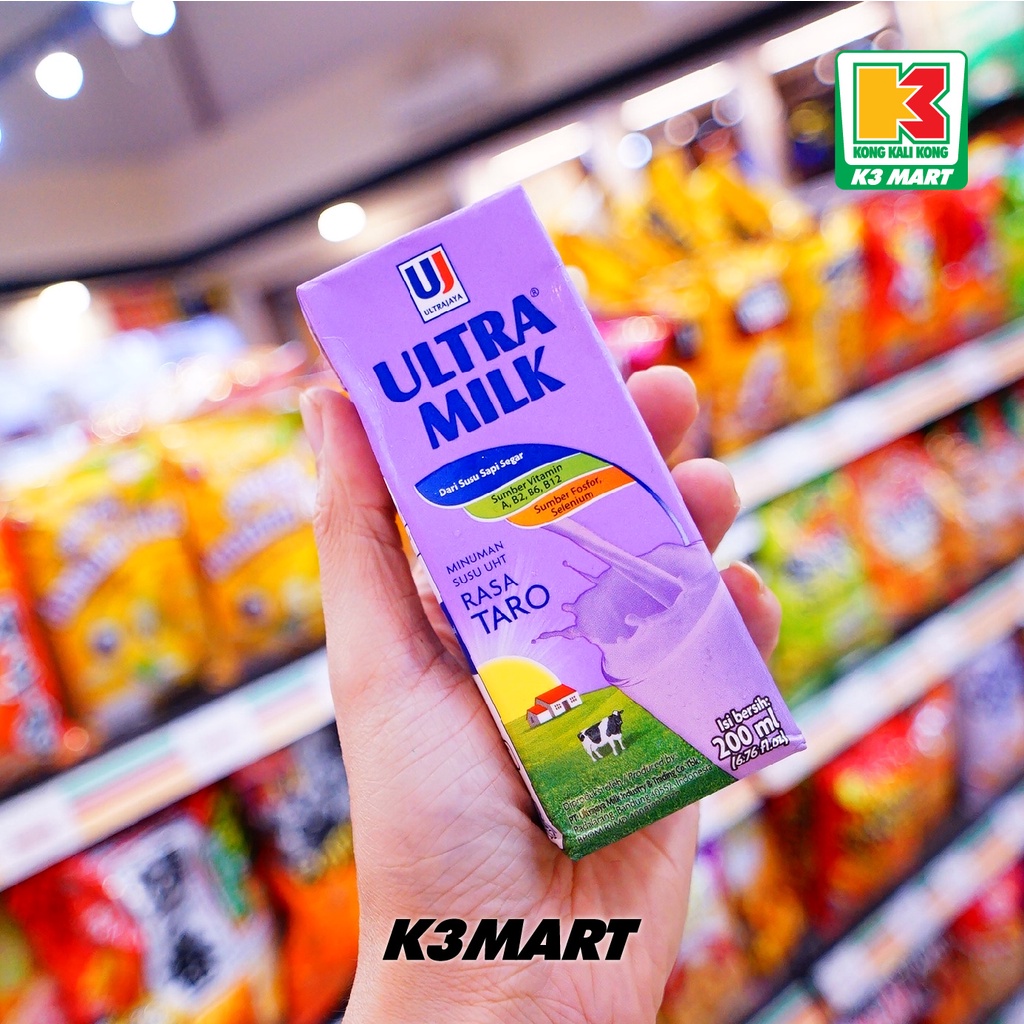 Jual Ultra Milk Taro 200ml | Shopee Indonesia