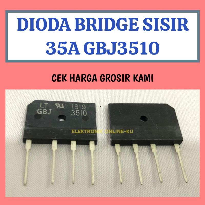 Jual DIODA BRIDGE SISIR 35A 3510 | Shopee Indonesia