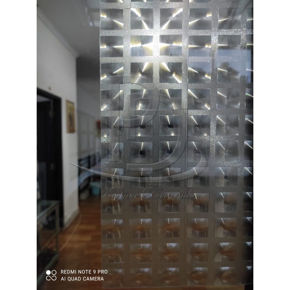 Jual Stiker Kaca Kaca Film Pelapis Jendela Kaca Sanblast Motif Gliter ...