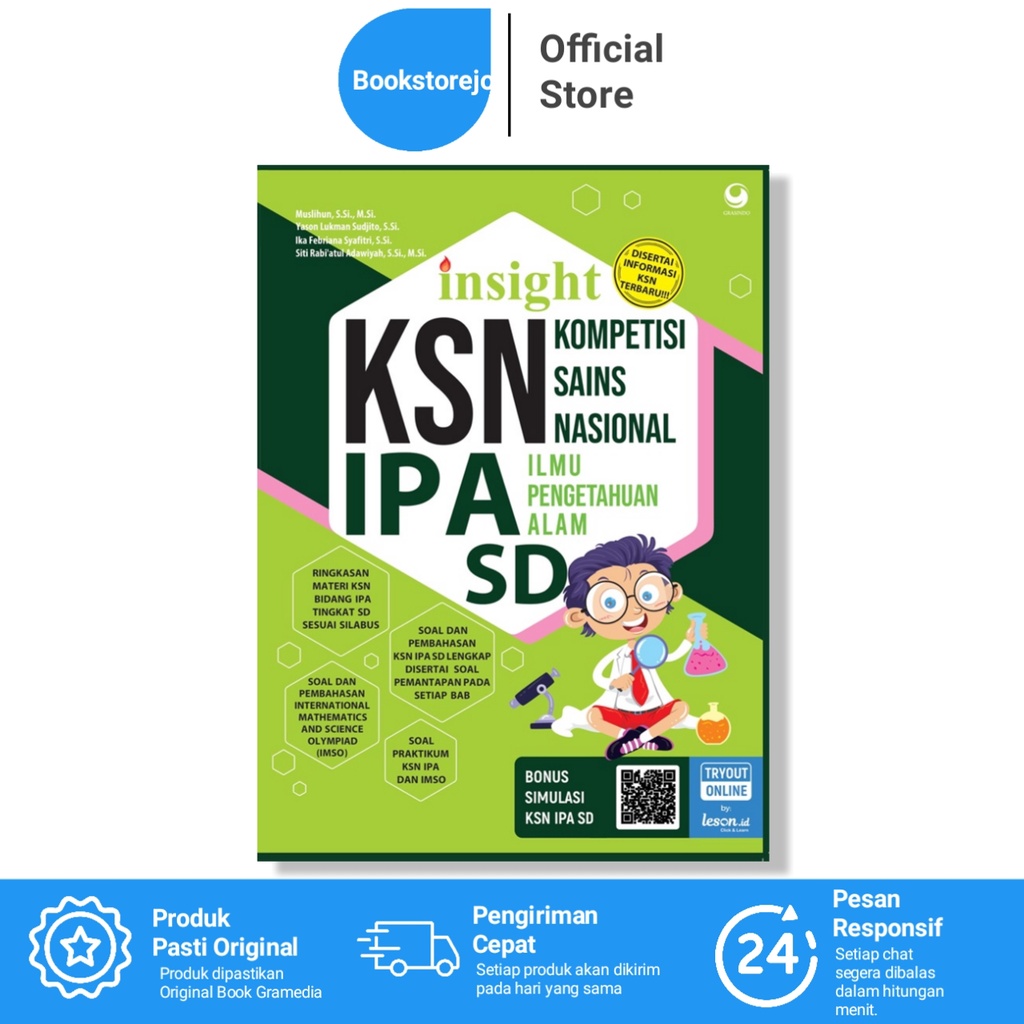 Jual Buku Insight Ksn Ipa Sd/Mi - Grasindo | Shopee Indonesia