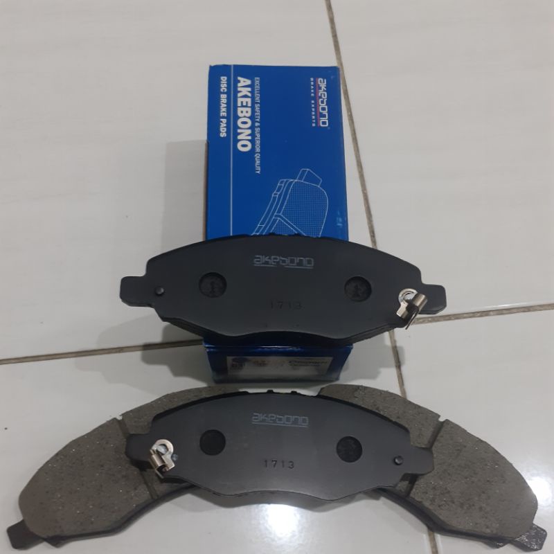 Jual Brakepad/Kampas rem depan Innova 2004/2015 Original Akebono Warranty | Shopee Indonesia