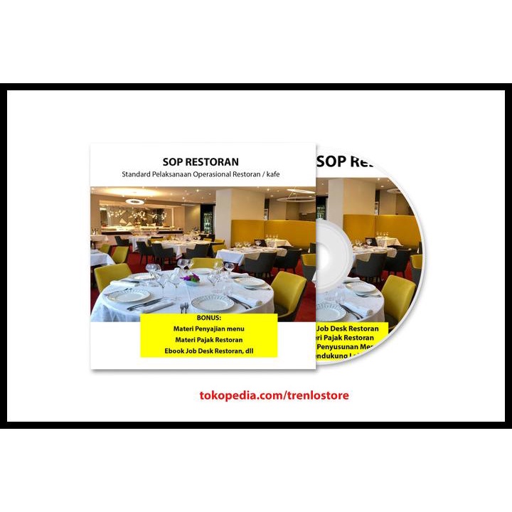 Jual Sop Restoran Dan Flow Chart Sop Standarisasi Restoran Modern ...