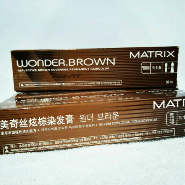 Jual Matrix Wonder Brown 90ml | Shopee Indonesia