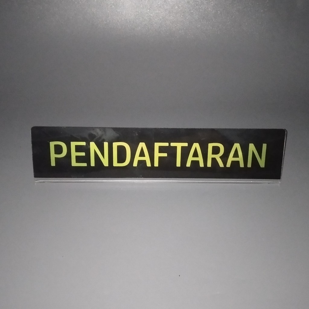 Jual Akriklik Pendaftaran - Akrilik Lipat Meja - Akrilik Untuk Meja ...